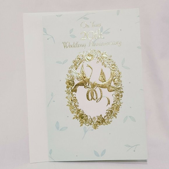 Paramount Cards | Office | 2th Wedding Anniversary Greeting Card New ...